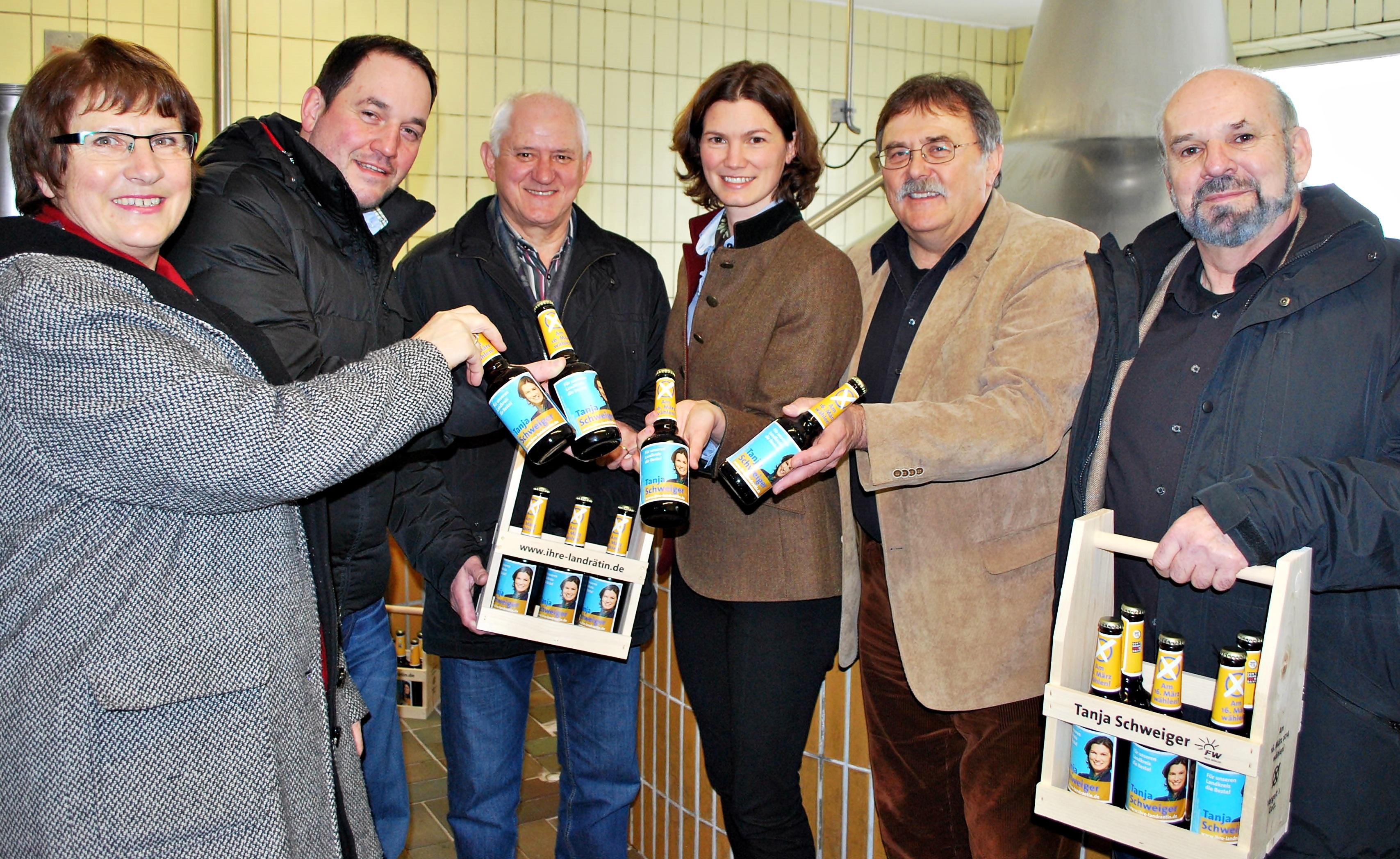 Das Tanja-Schweiger-Unterstützerbier – Tanja Schweiger – Ihre Landrätin